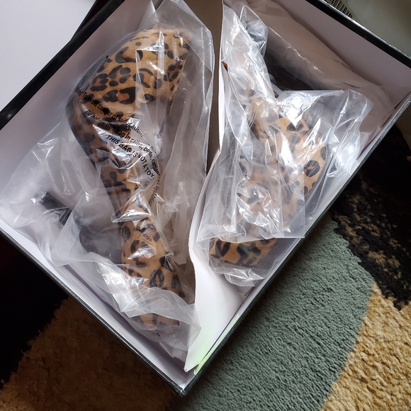 MIA | Shoes | Mia Limited Edition Calf Hair Leopard Print Heels | Poshmark